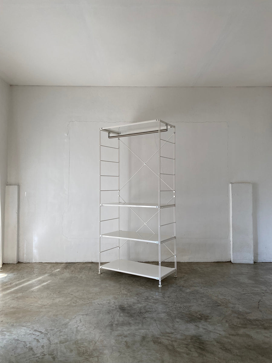 muji wardrobe unit shelf set (white) – Burt Select Shop