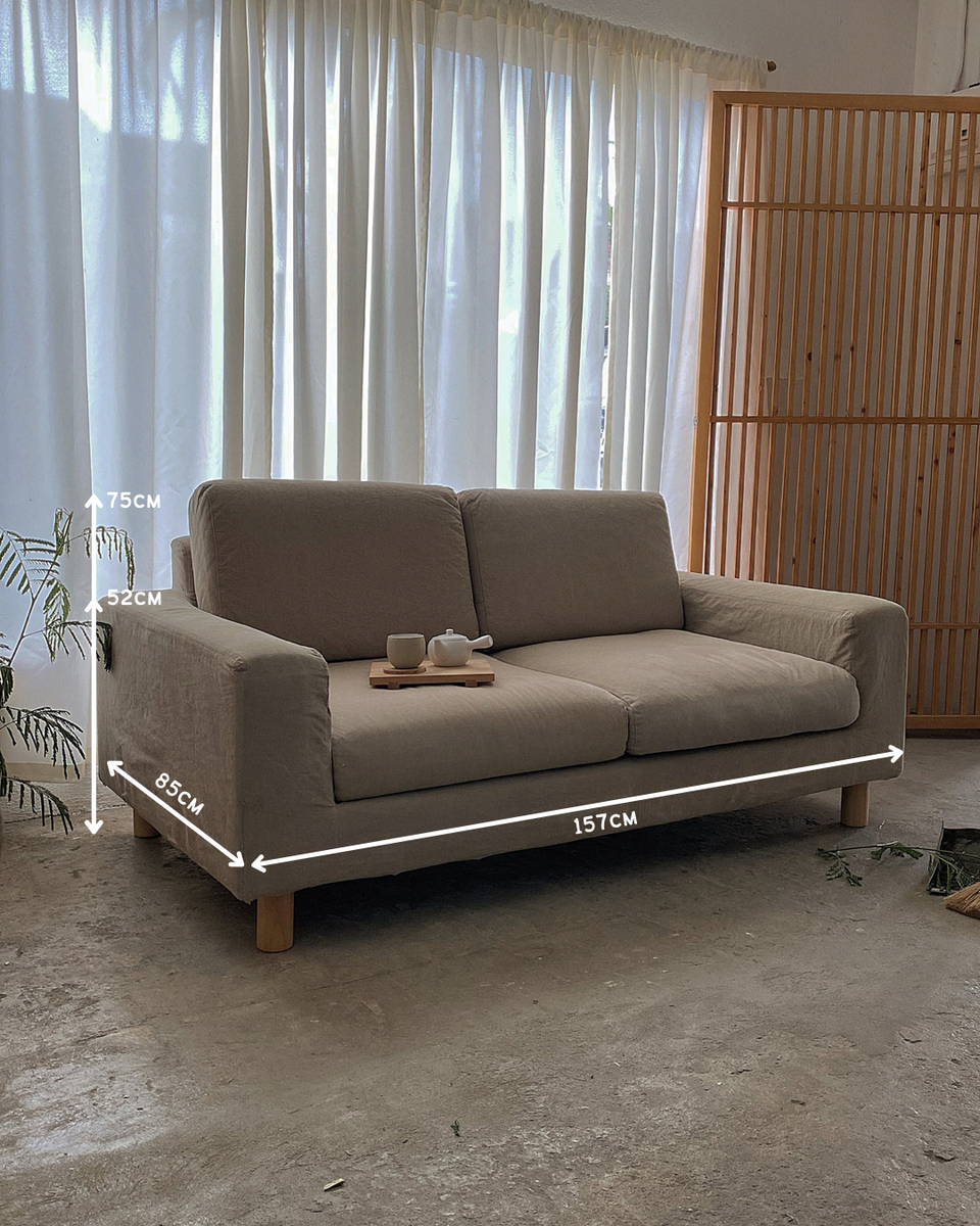 muji 2.5 seater sofa – Burt Select Shop